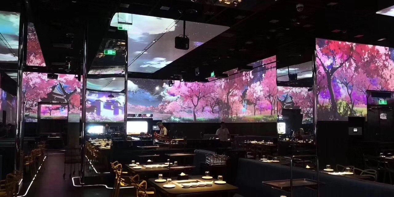 transparent large holographic projection for restaurant - Buy ...