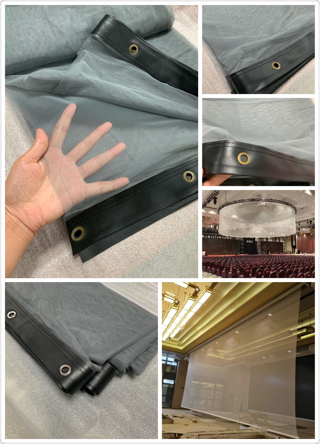 3D Holo Gauze Screen Hologram Screen 3x50 meter - Buy Holo Gauze ...